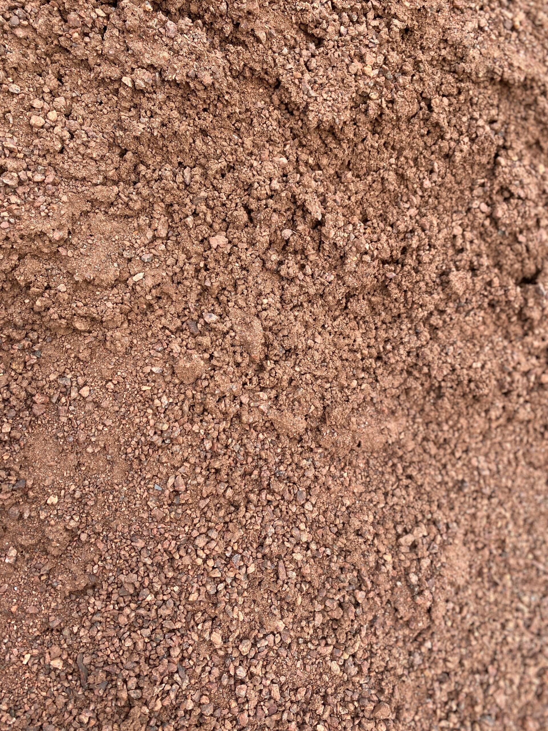 Red Rotten Granite - J & A Ground Maintenance